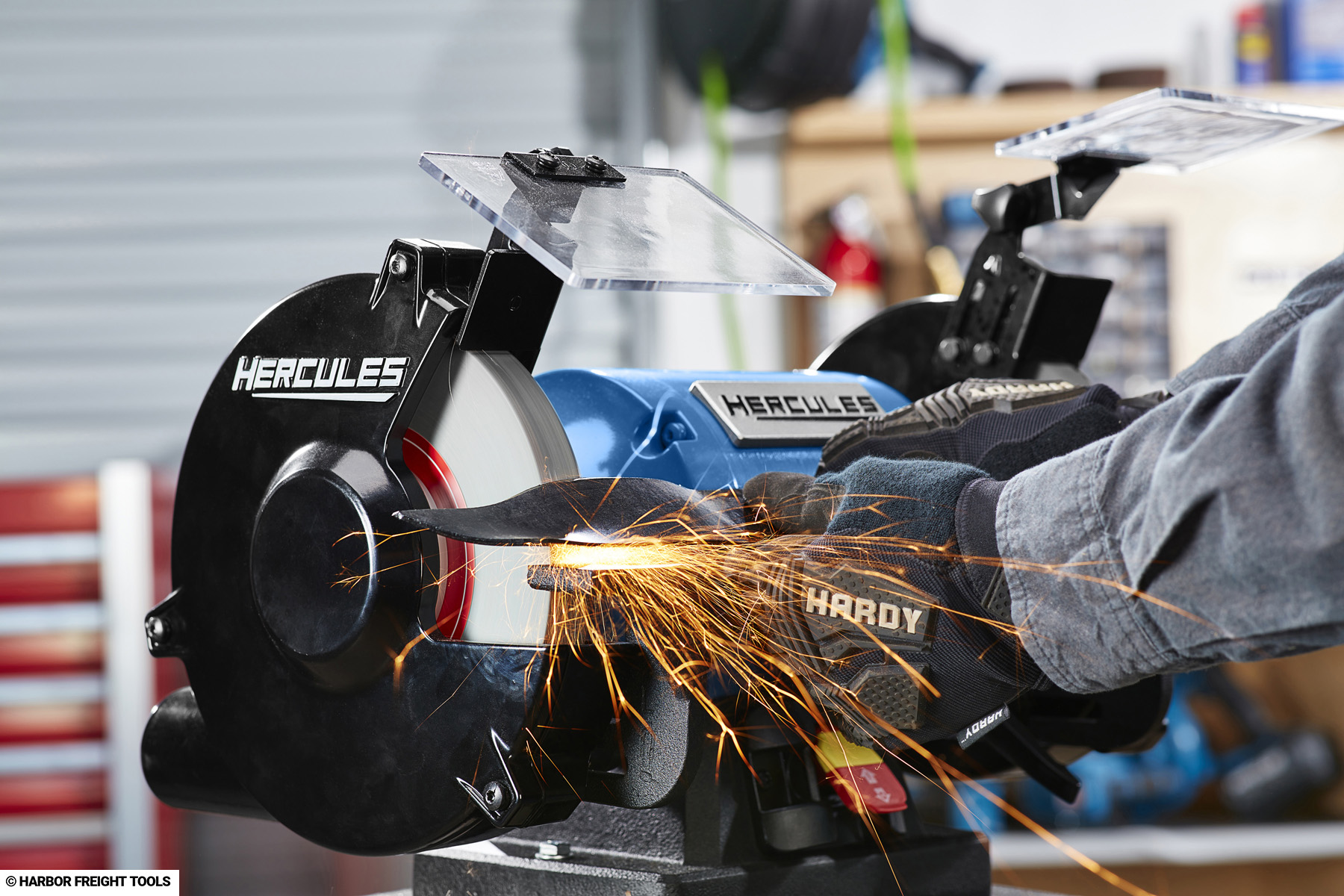 HARBOR FREIGHT TOOLS INTRODUCES HEAVY DUTY BENCH GRINDER TO ITS ...