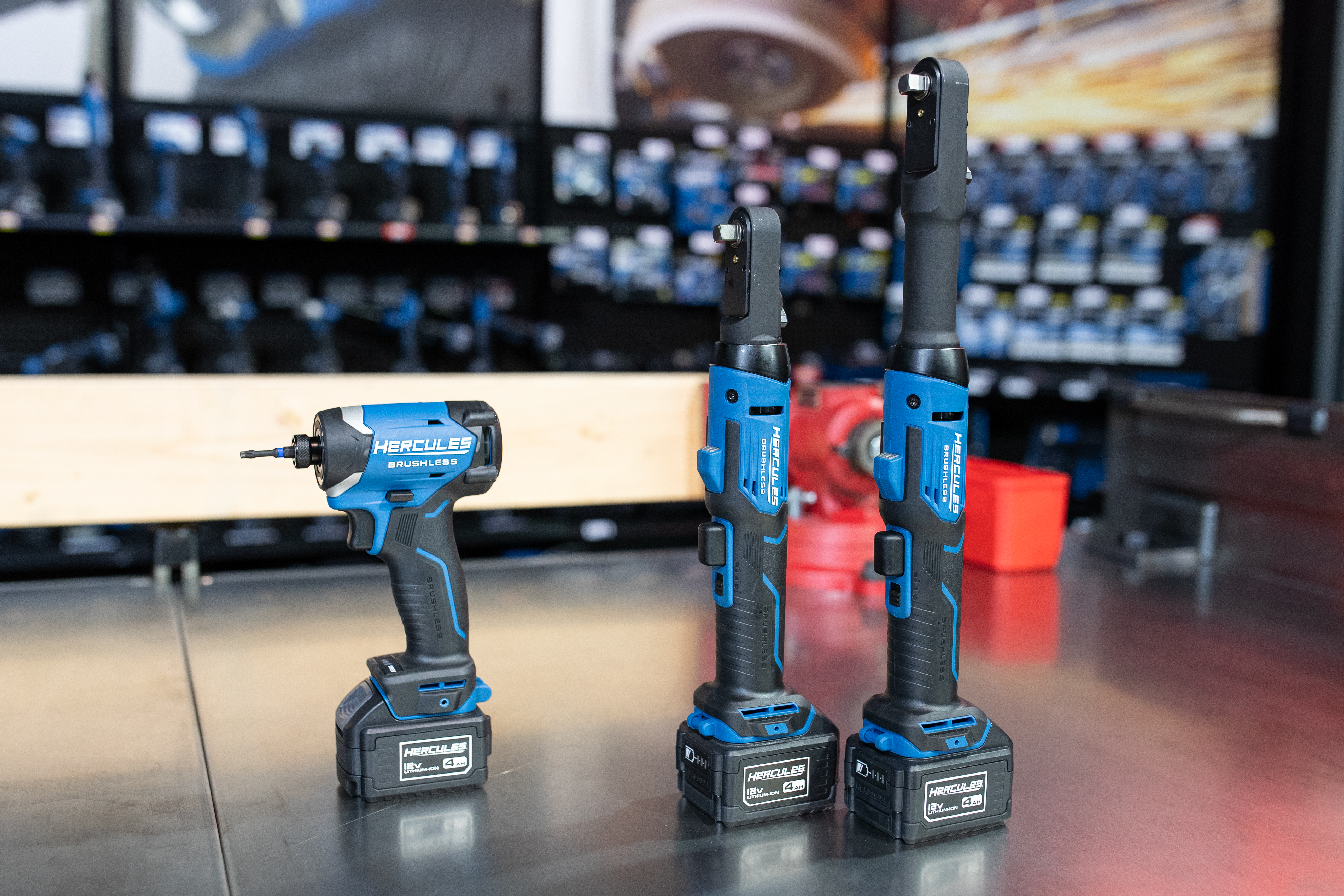 SEMA Hercules 12V Brushless Cordless Impact Driver and 12V Ratchets ...
